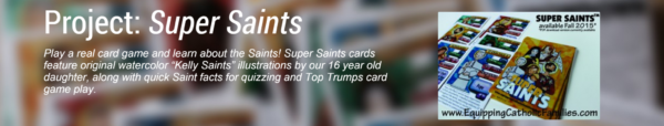 Super Saints Cards Complete Deck from Equipping Catholic Families ...