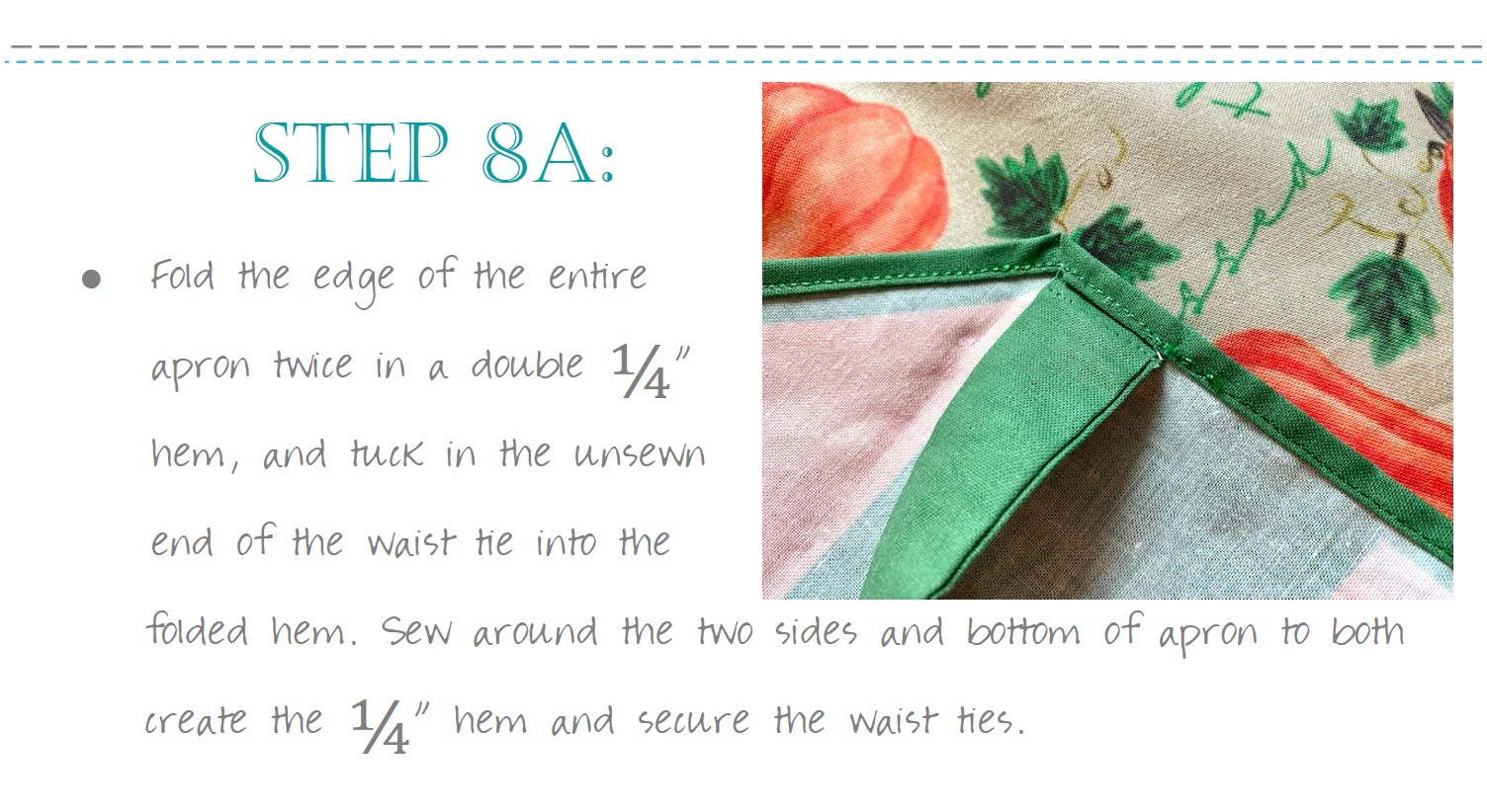 Tutorial: Seasonal Christian Aprons – Faith and Fabric