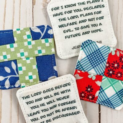 Pattern + Kit: Pocket Prayer Quilts by Faith and Fabric – Faith and Fabric