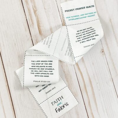 Pattern + Kit: Pocket Prayer Quilts by Faith and Fabric – Faith and Fabric