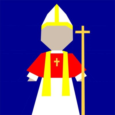 Catholic Pope Quilt Block Pattern – Faith and Fabric